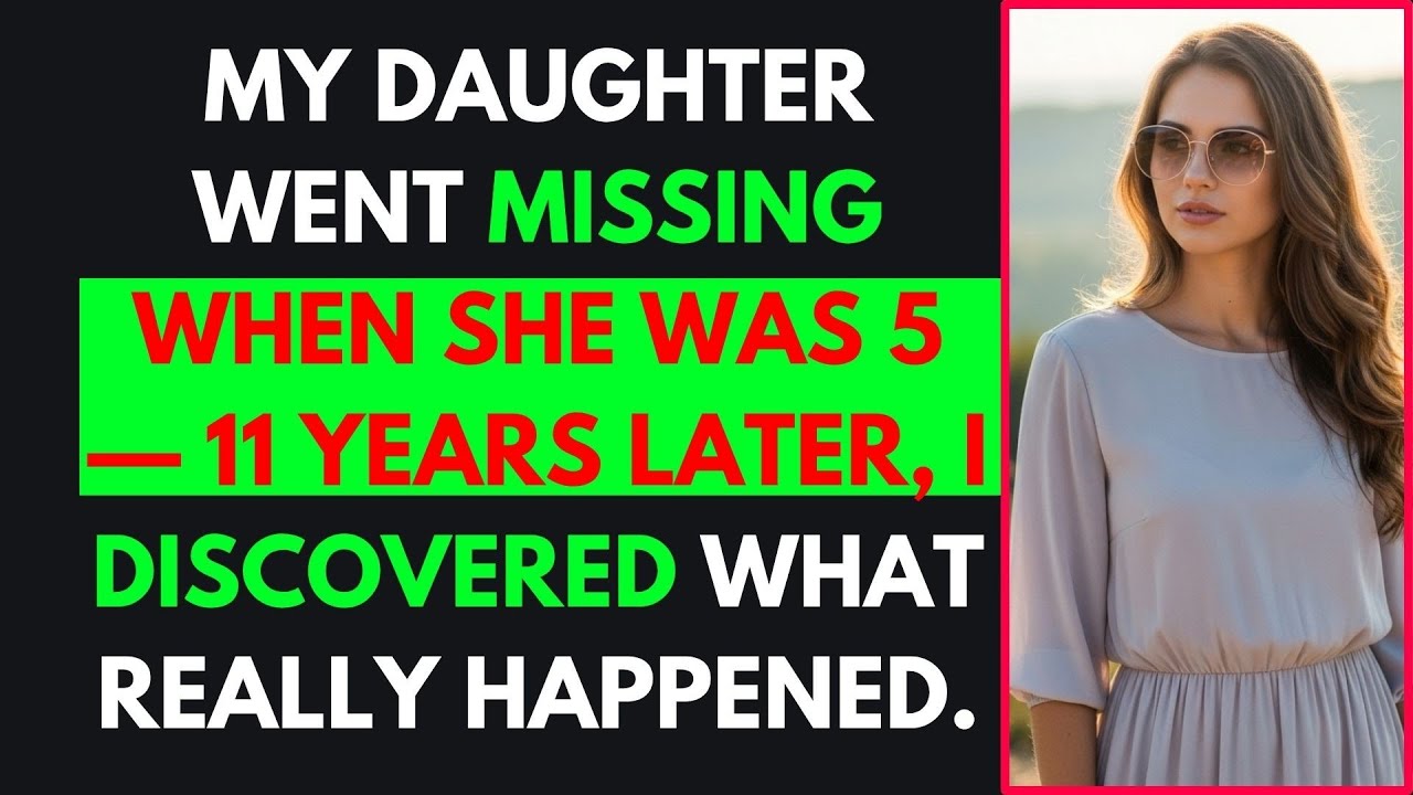 My Daughter Went Missing When She Was 5 — 11 Years Later, I Discovered ...