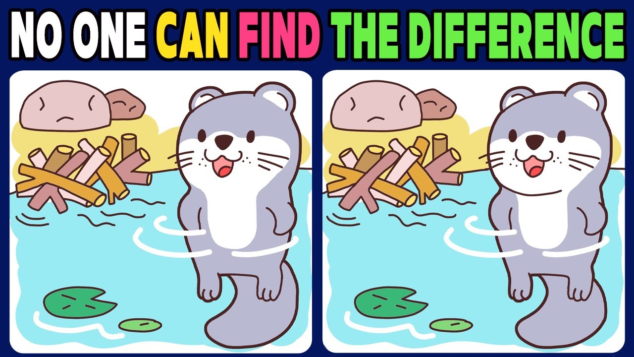 【Spot the difference】No One Can Find The Difference! Fun brain puzzle ...