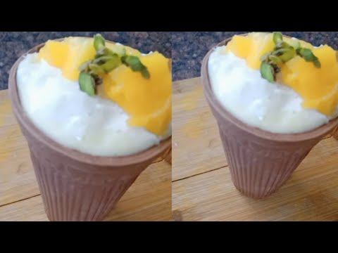 Mango kulhad lassi - YouTube