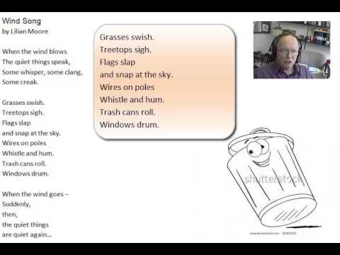 Wind Song by Lilian Moore - YouTube