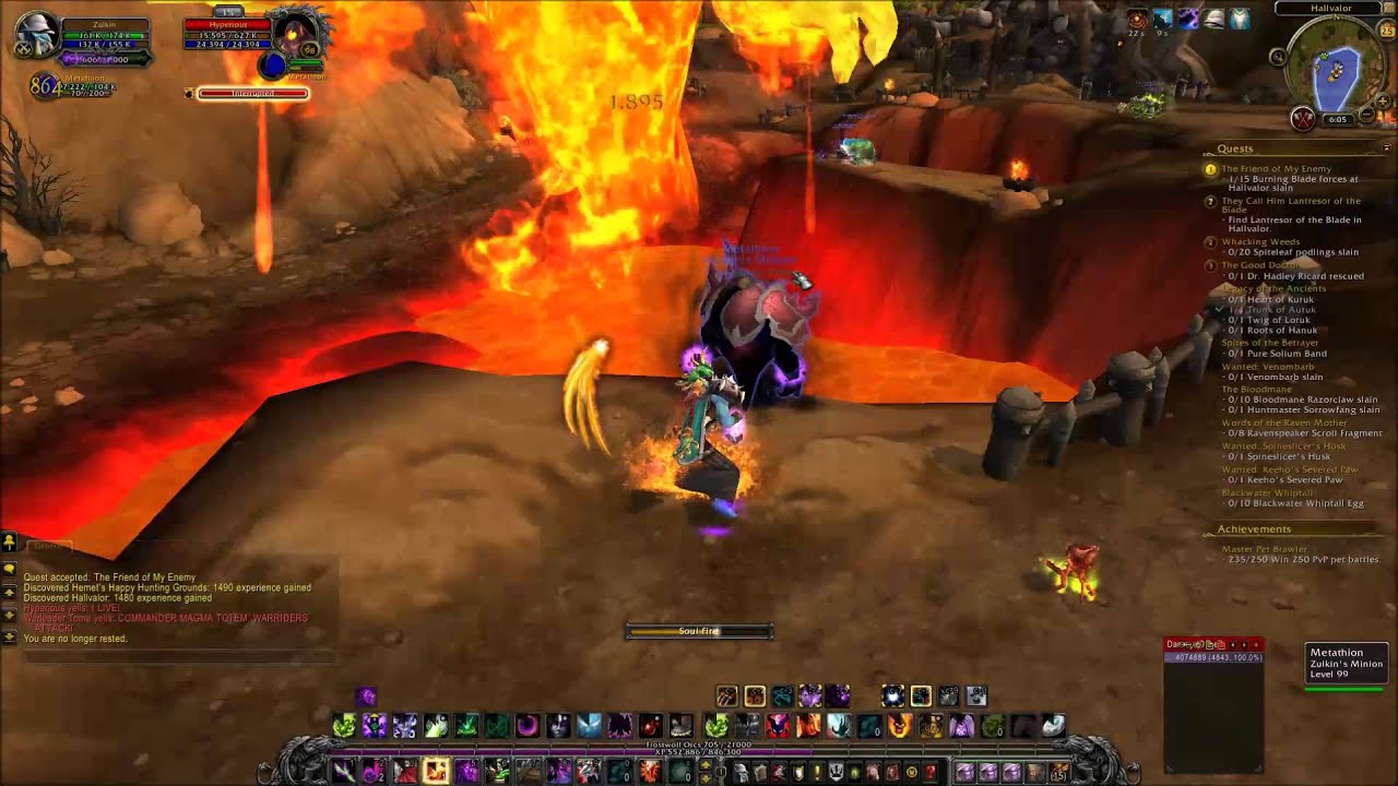World of Warcraft: WoD Rare Mob - Hyperious - YouTube
