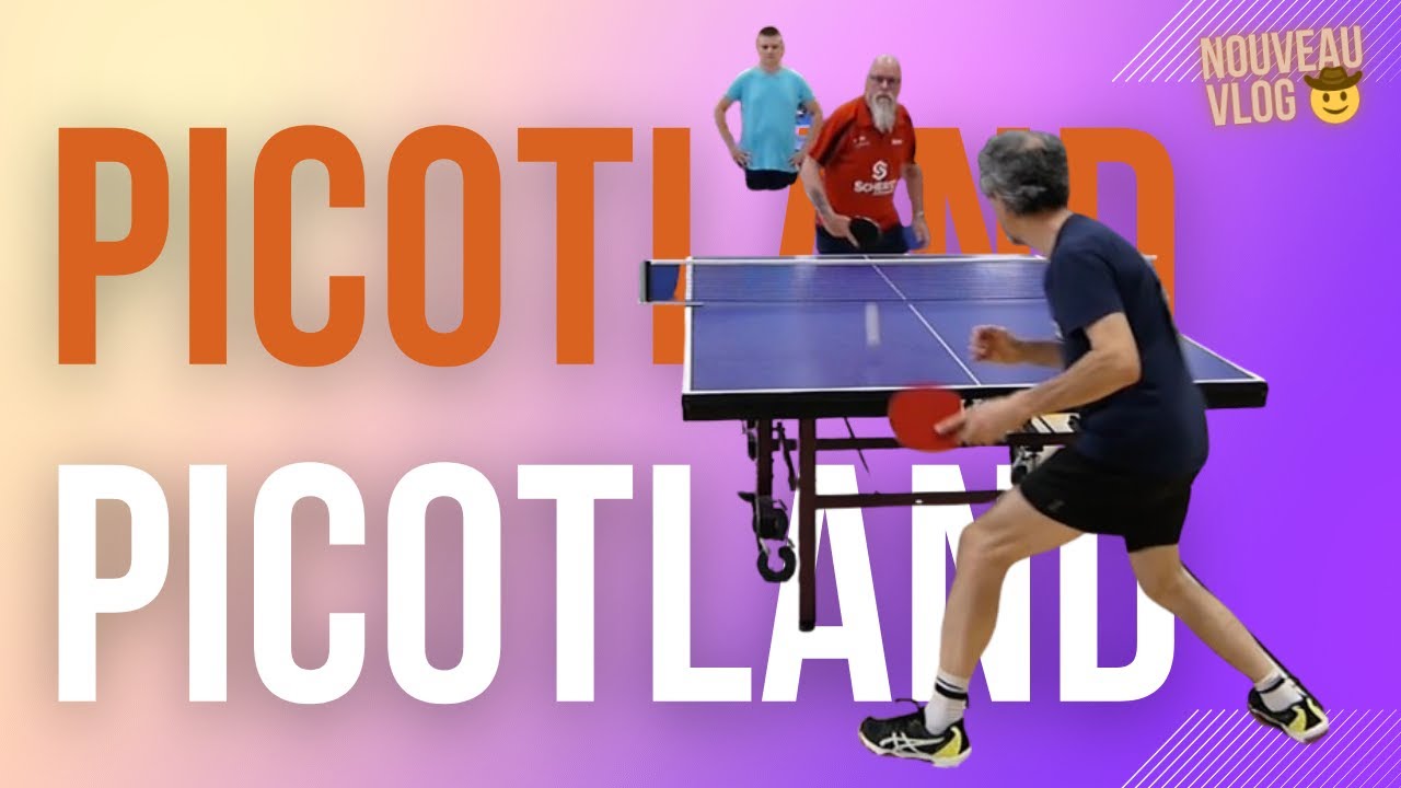 😱 Tous les vétérans jouent avec un picot au tennis de table ?🏓 Je suis ...
