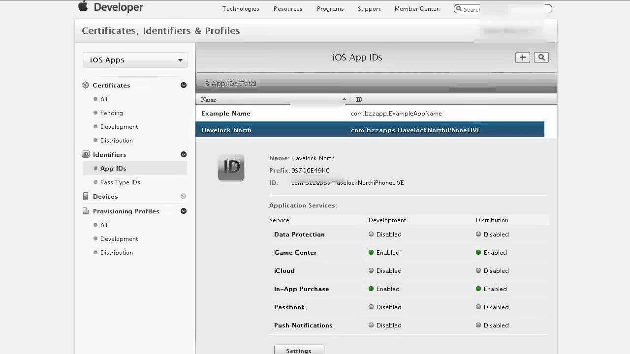 Apple Push Notification Setup - YouTube