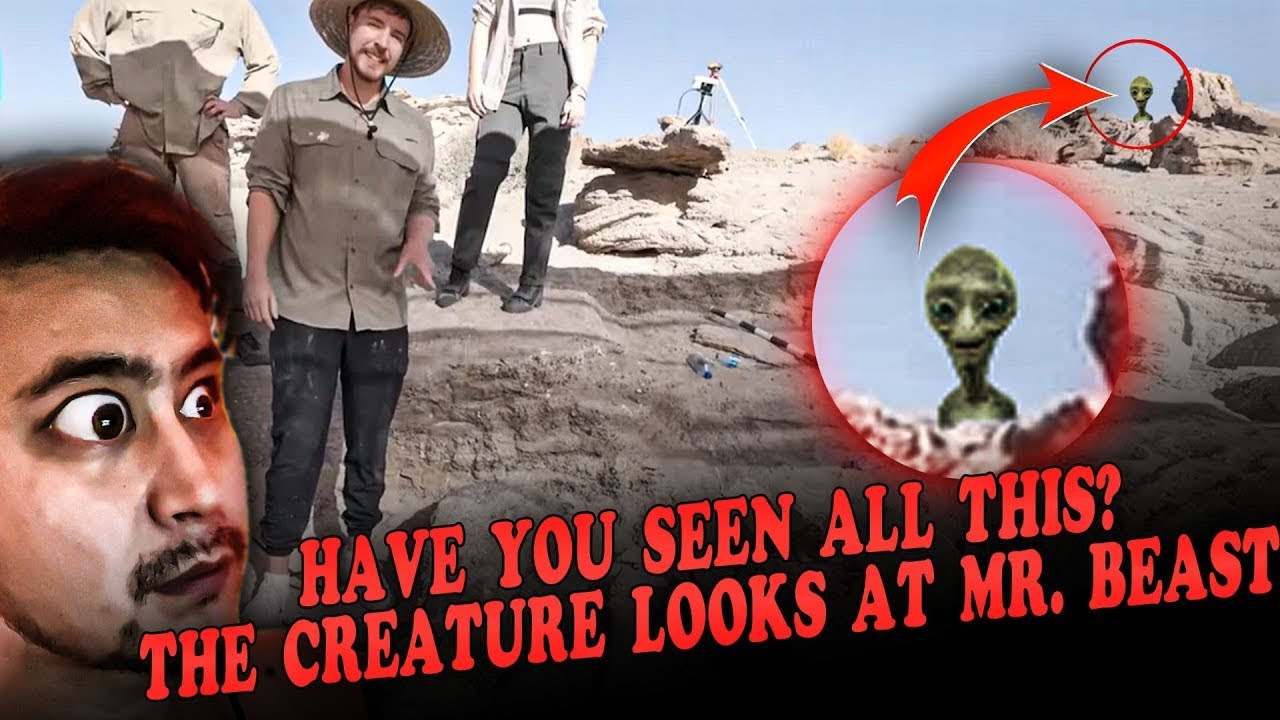 Strange creature looks at Mr Beast | WTF MAN? I am Shocked - YouTube
