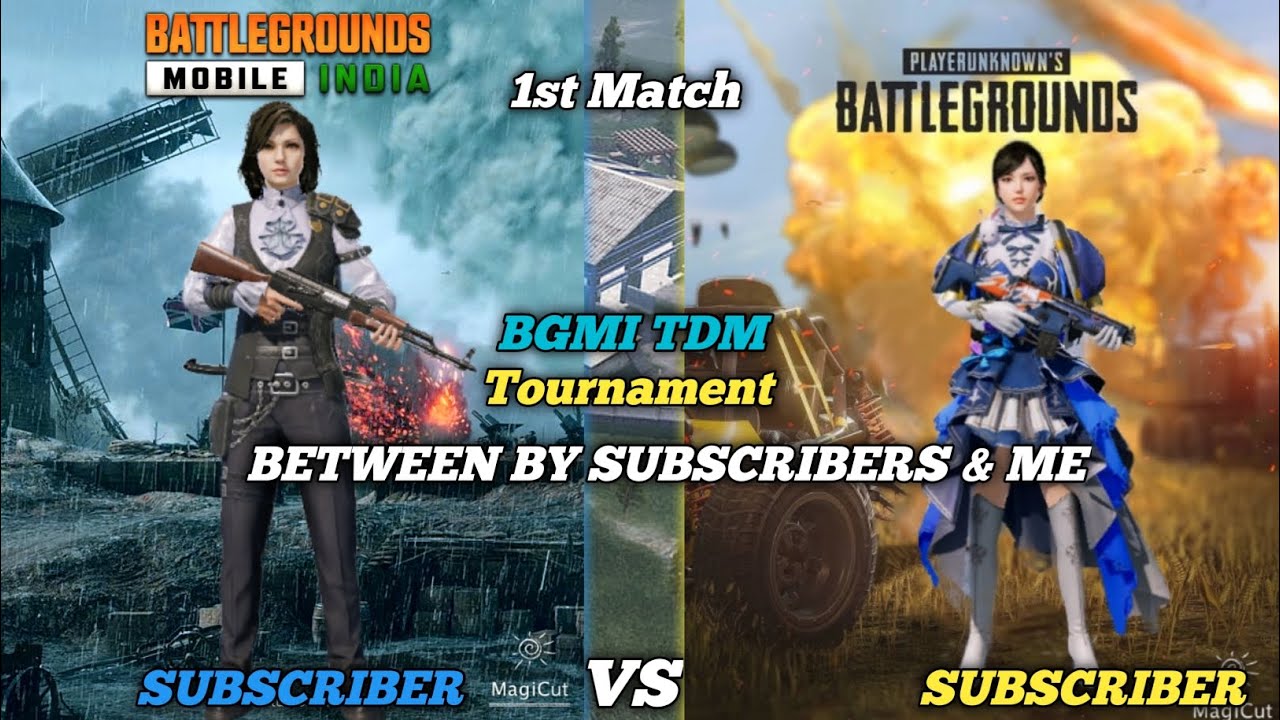 Tactical Takedown: Subscriber Showdown - BGMI TDM | Funny 1st match tournament - YouTube