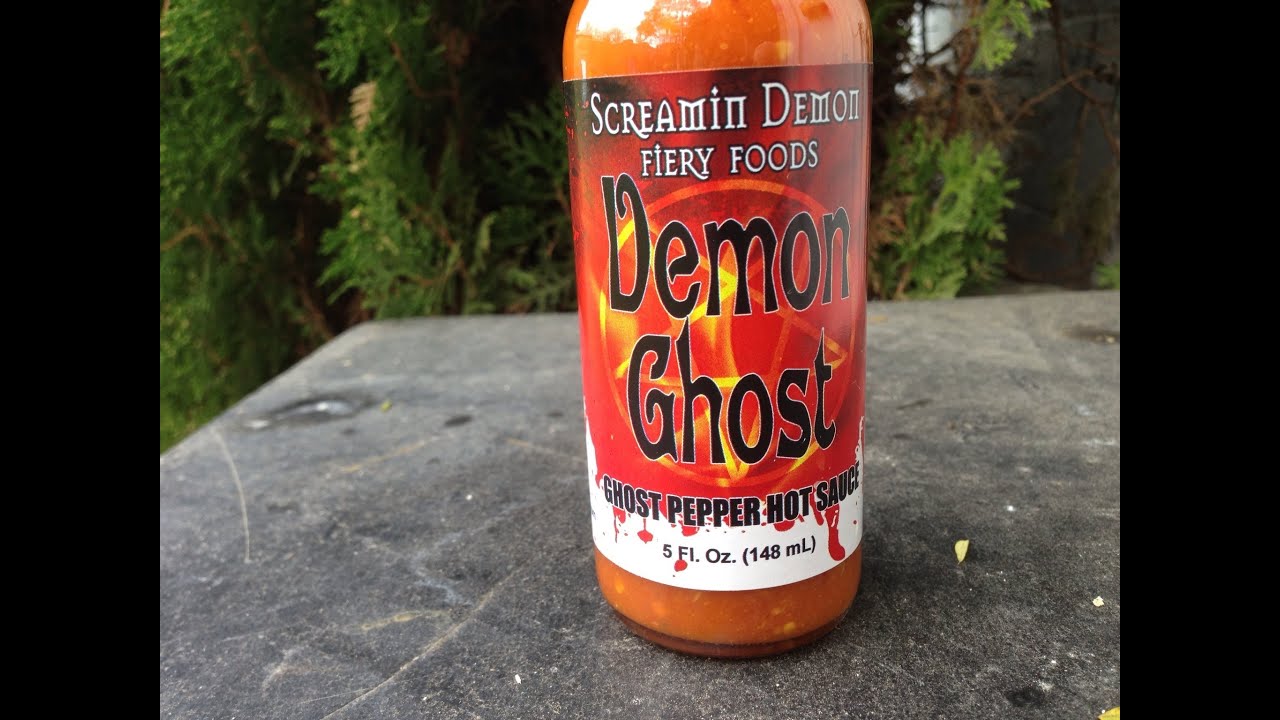Demon Ghost Pepper Hot Sauce Review - YouTube