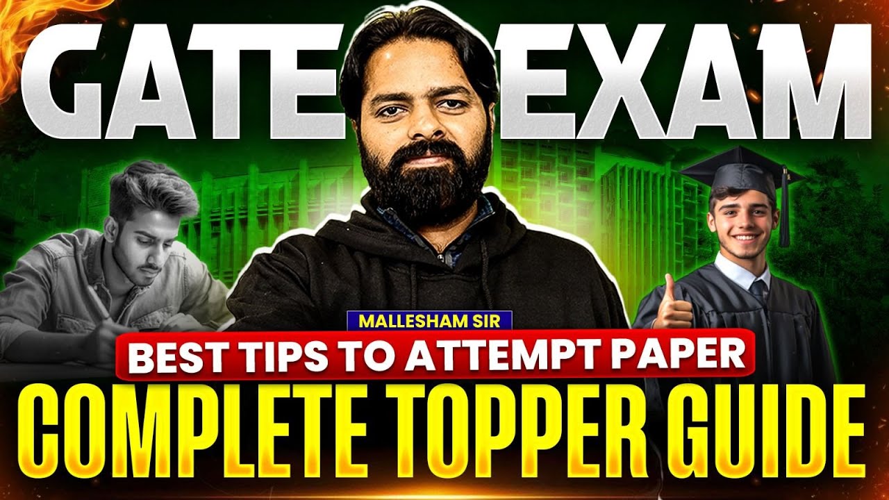 Best Tips and Tricks to Attempt GATE paper | Complete Toppers GUIDE ...