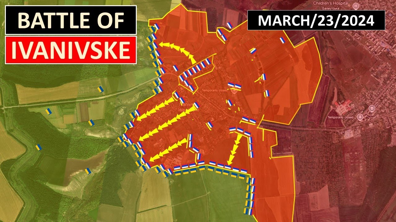 Battle Of Ivanivske l From Febrauy 20 To March 23 2024 - YouTube