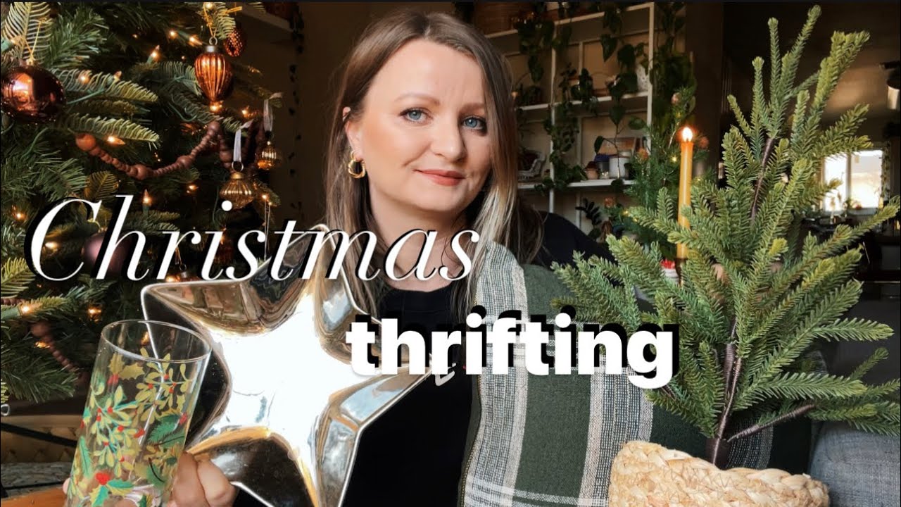 Christmas THRIFT shopping & HAUL | inspiring you to try thrifting ...