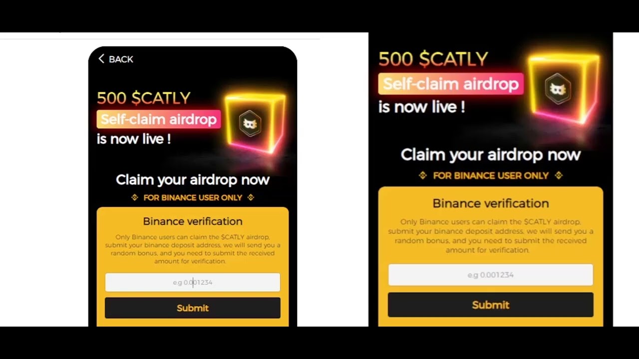 Binance 2$ Earn Everyday | Earn 500+Catly Coin Free| Usdt Earning App ...
