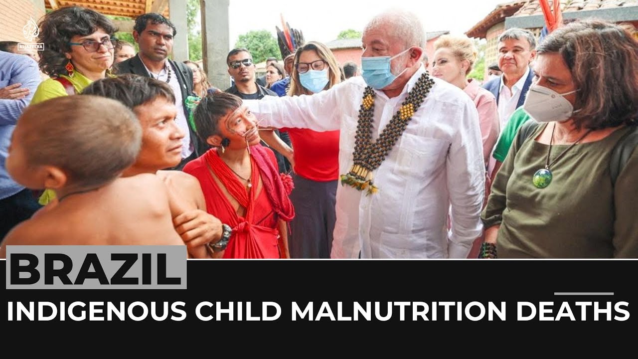 Brazil declares emergency over deaths of indigenous children - YouTube