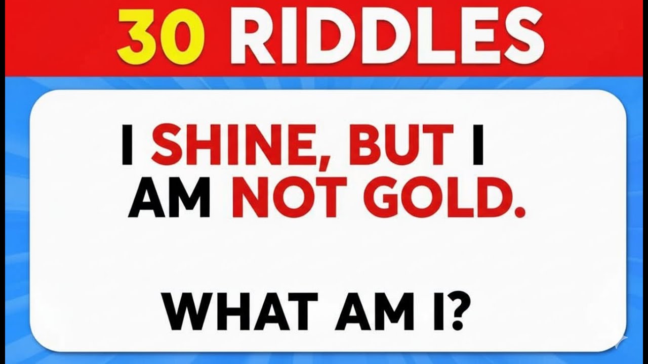 Only a Genius Can Solve These Tricky Riddles 🧠🤯 30 Brain Teasers ...