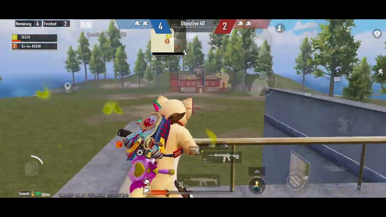 M416 BURST WOW MODE GAMEPLAY | SCOUT OP’S WOW MAP | DEATH GAMER | - YouTube