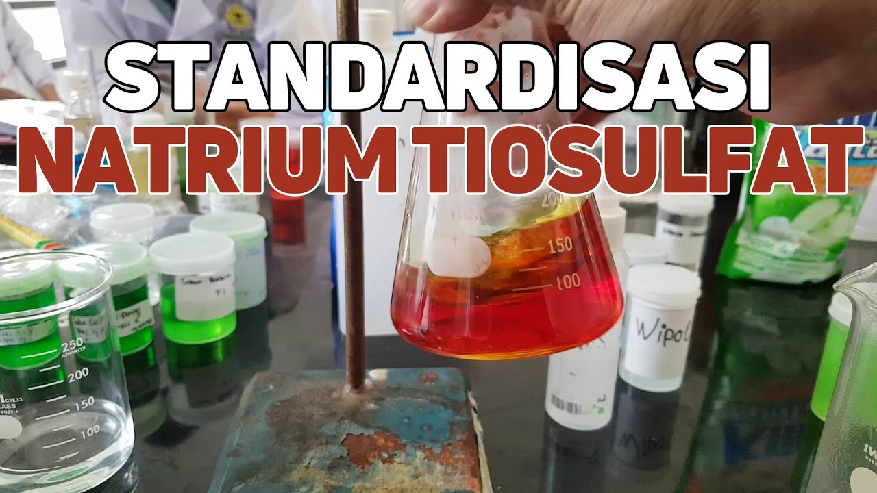 Standardisasi Natrium Tiosulfat dengan Kalium Iodat Metode Titrasi ...