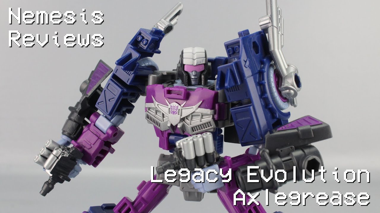 Nemesis Reviews Transformers Legacy Evolution Axlegrease - YouTube