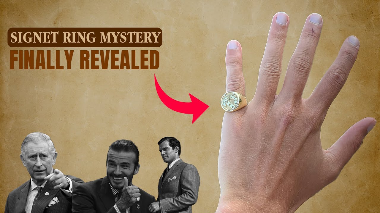 Everything You Need to Know About Signet Rings - YouTube