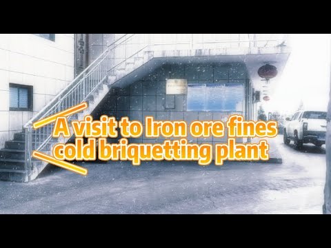 Iron ore fines cold briquetting. #ironorefinesbriquetting # ...