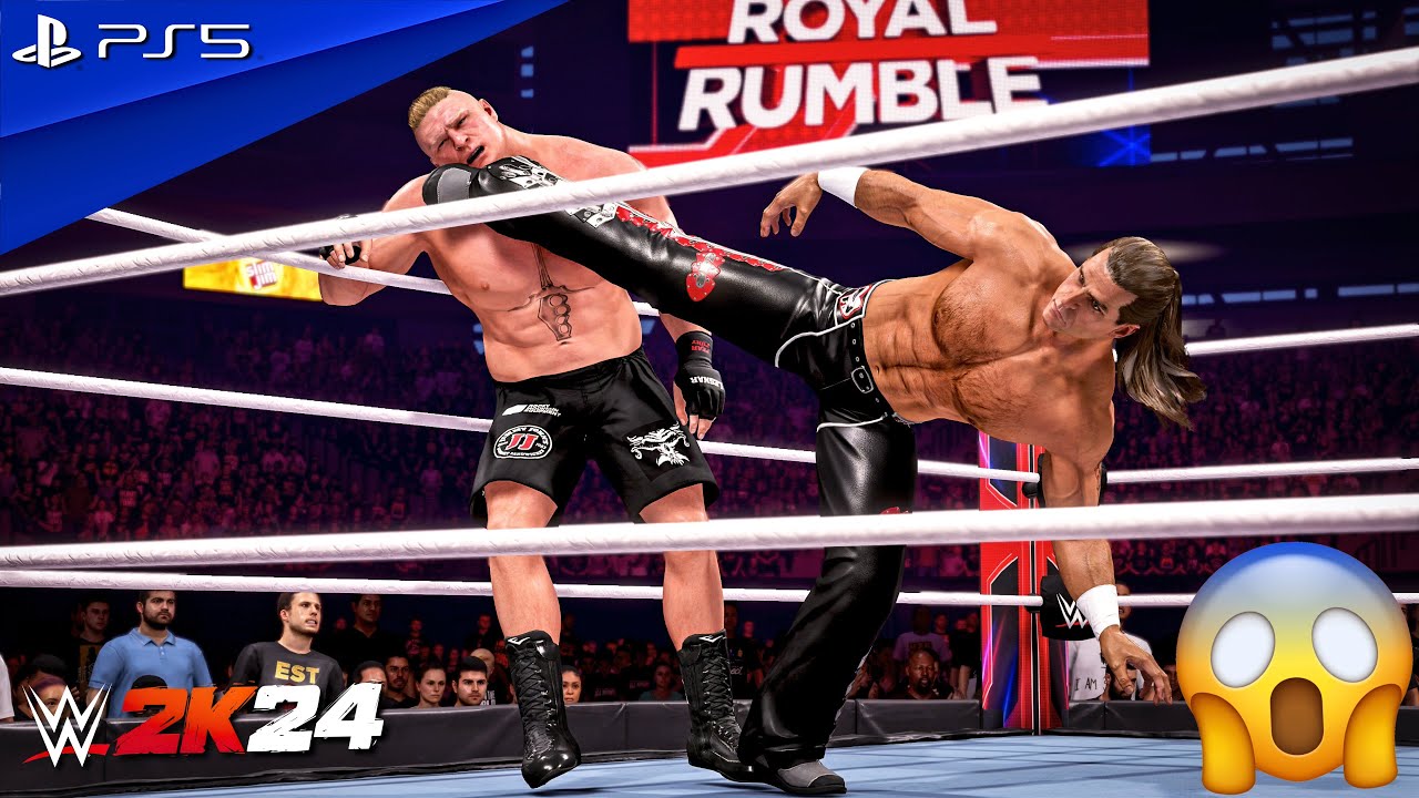 WWE 2K24 - Legendary Multiplayer Royal Rumble Match | PS5™ [4K60] - YouTube