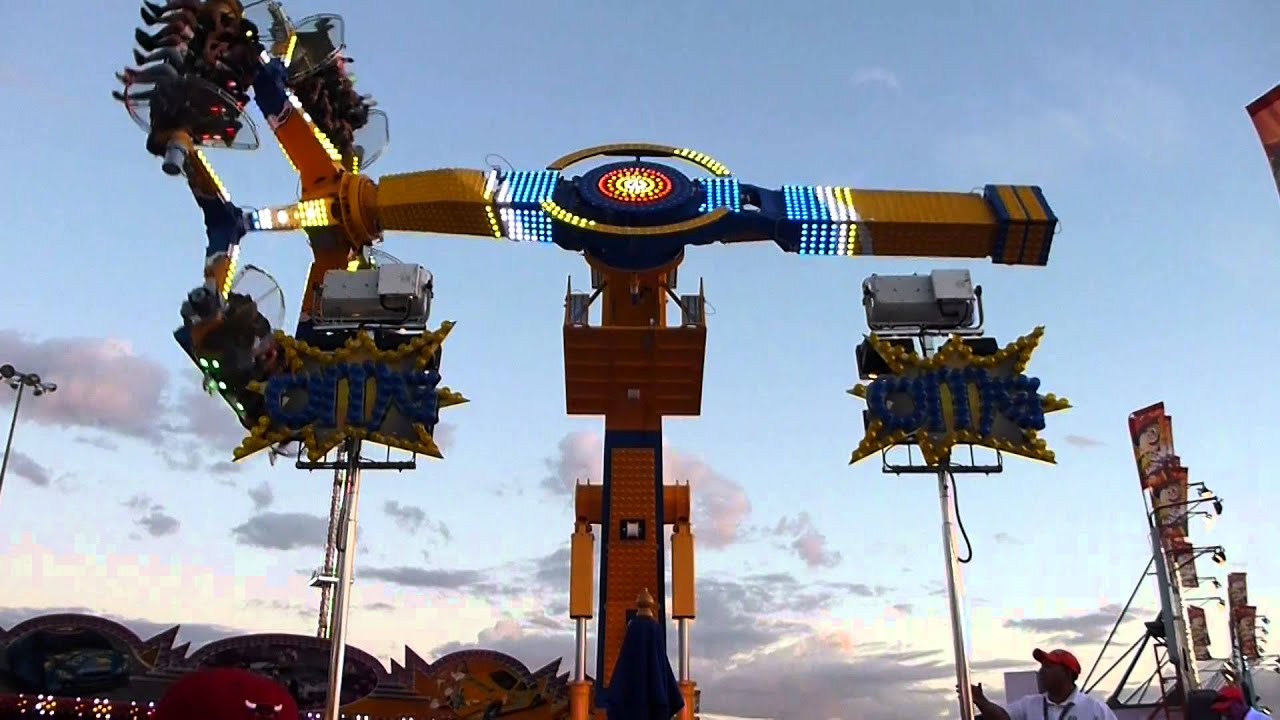 OMG! AZ State Fair Ride (Blue Cam) - YouTube