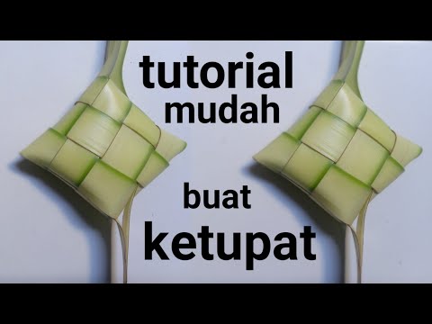 cara mudah membuat ketupat dari daun kelapa terbaru 2024[edisi Lebaran]