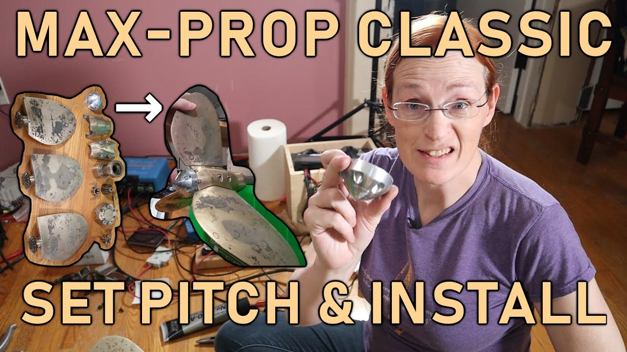 Setting The Pitch & Installing a Max-Prop Classic - BaB - YouTube