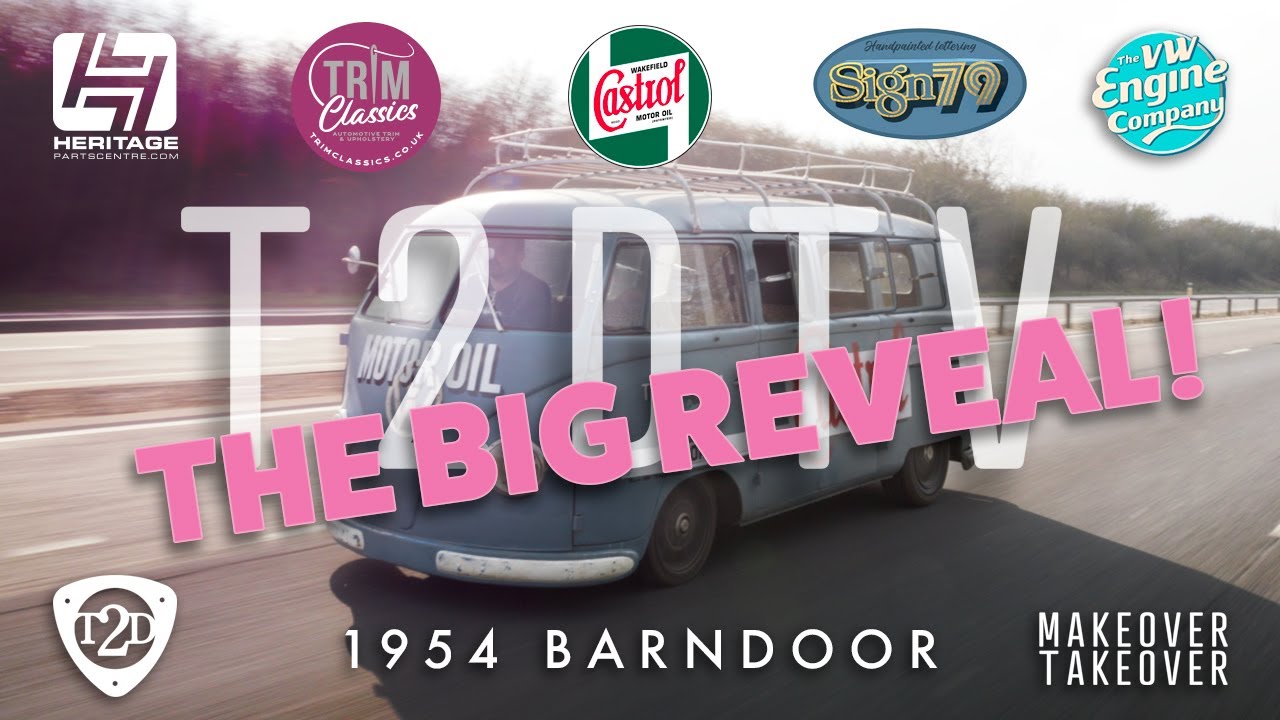 Part Two - 1954 RHD VW Barndoor Bus - Makeover Takeover! - YouTube
