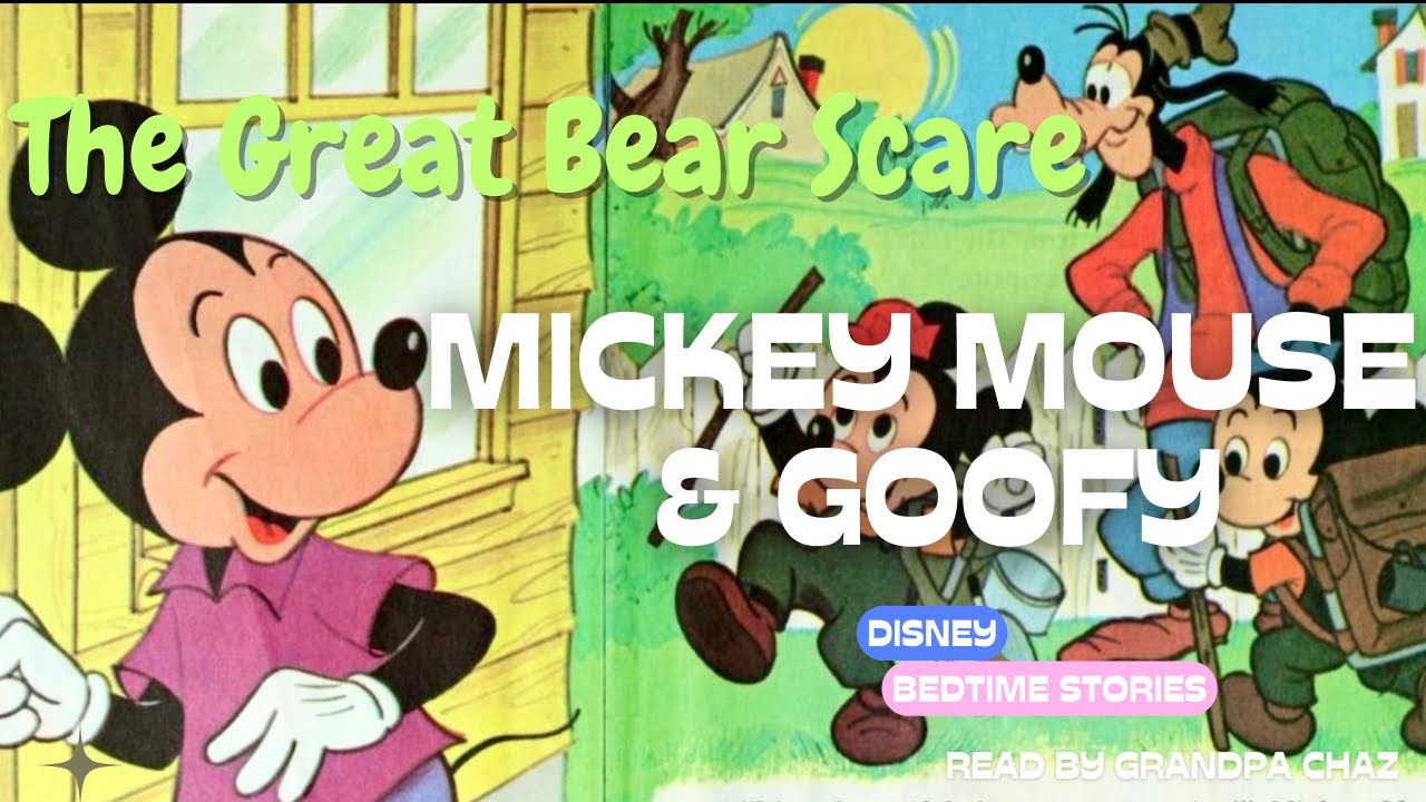 Read Along Bedtime Stories: Walt Disney's MICKEY MOUSE and Goofy The ...