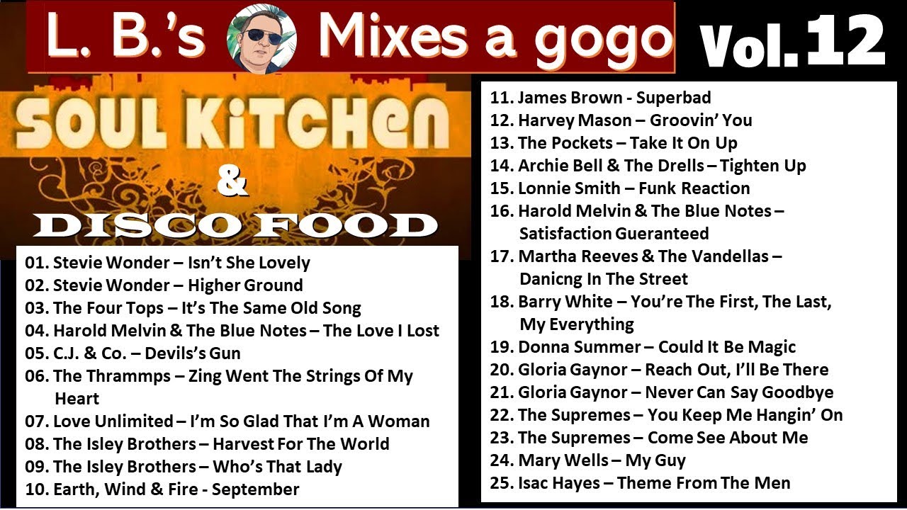 Soul Kitchen & Disco Food Vol 12 - YouTube