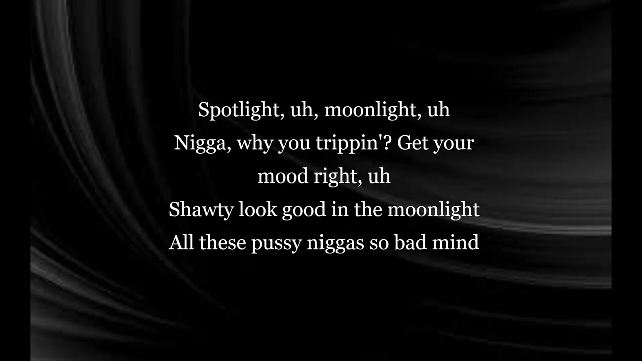 Moonlight- XXXTENTACION (Lyrics Video) - YouTube