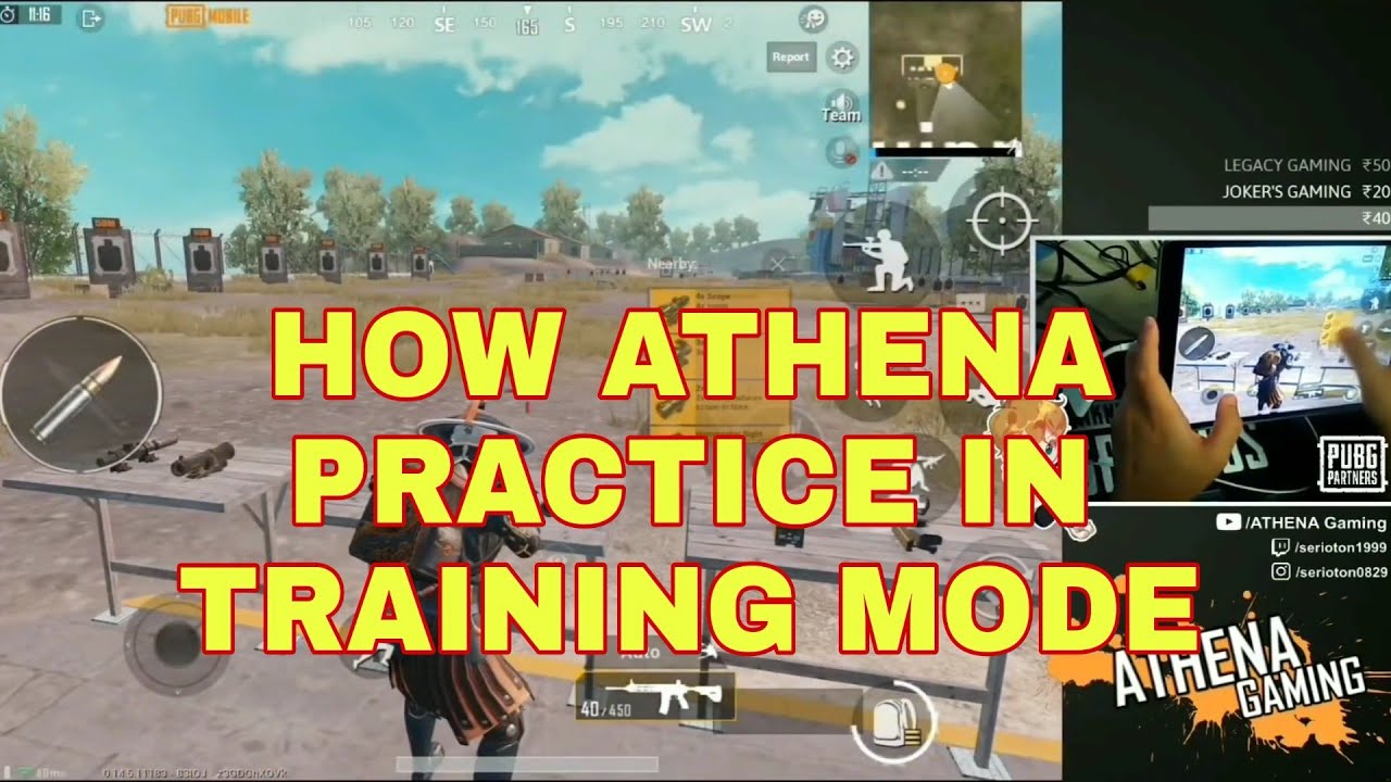 Athena Gaming training mode drills and tips and tricks | How Athena ...