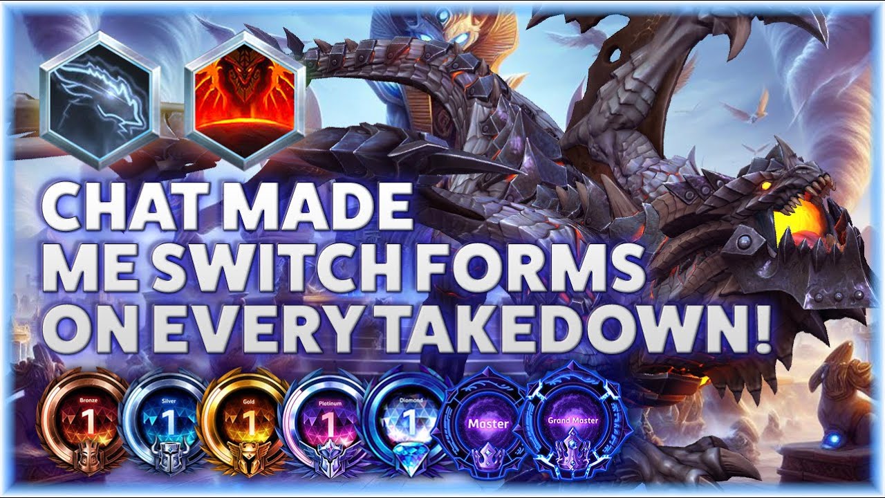 Deathwing Cataclysm - DONO CHALLENGE: SWITCH FORMS ON EVERY TAKEDOWN ...