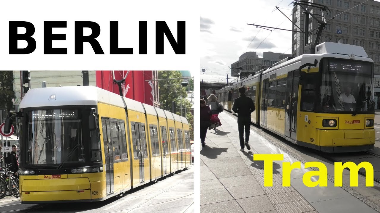 BERLIN Tram - BVG Berliner Straßenbahn - YouTube