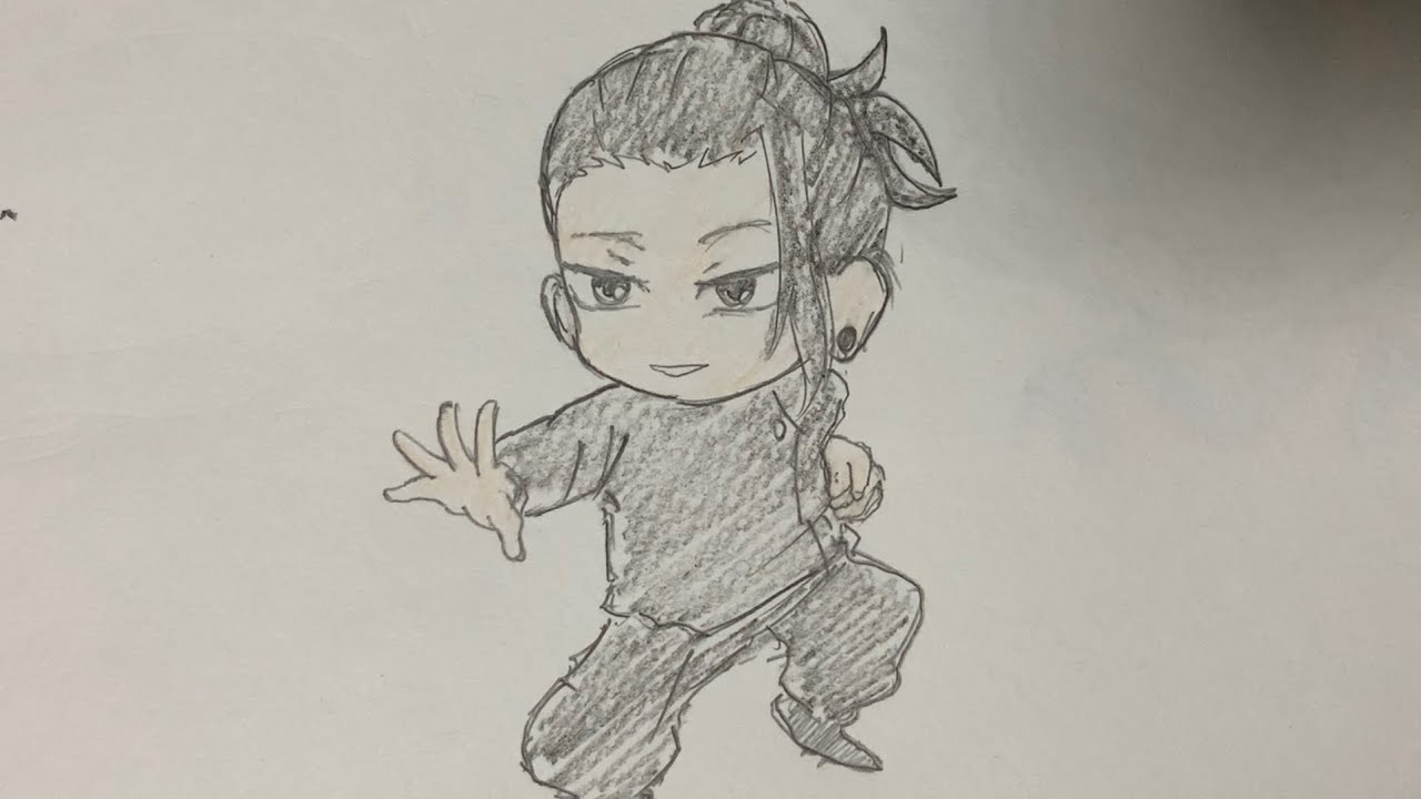 how to draw very easy Suguru #jujutsukaisen #gojosatoru - YouTube