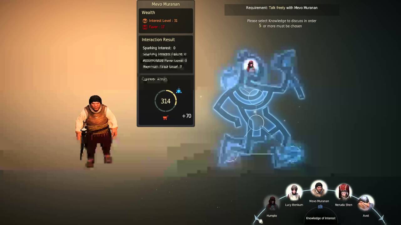 Black Desert - Grunil Npc Simple amity combo - YouTube