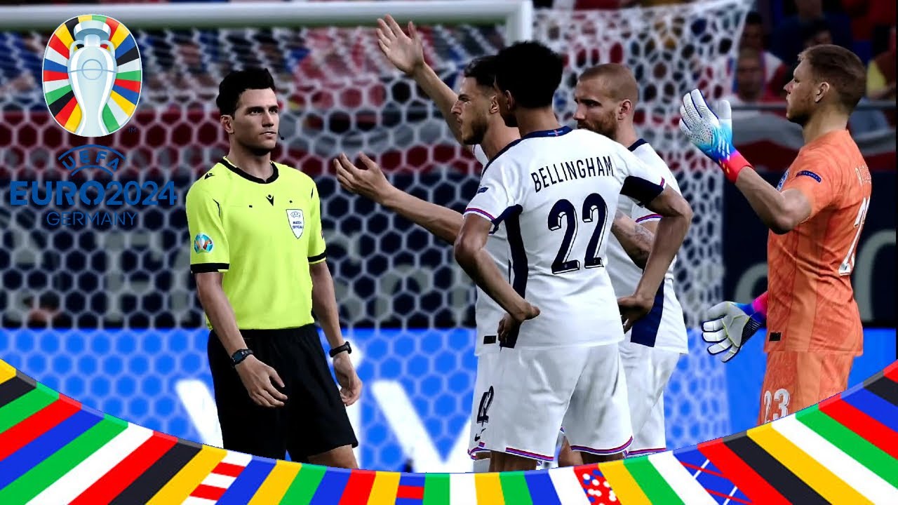 EURO 2024 :J1: Groupe C : Angleterre-Serbie - YouTube