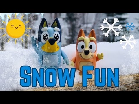 Do you want to Build a Snowman or play Hide and Seek with BLUEY and ...