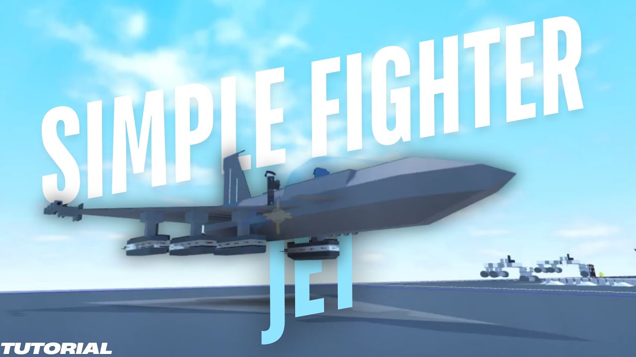 HOW TO BUILD A SIMPLE FIGHTER JET for Beginners! | Plane Crazy ...