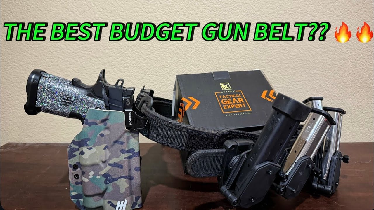 BEST BUDGET range/ competition gun belt!! 🔥🔥 || Unboxing and overview ...