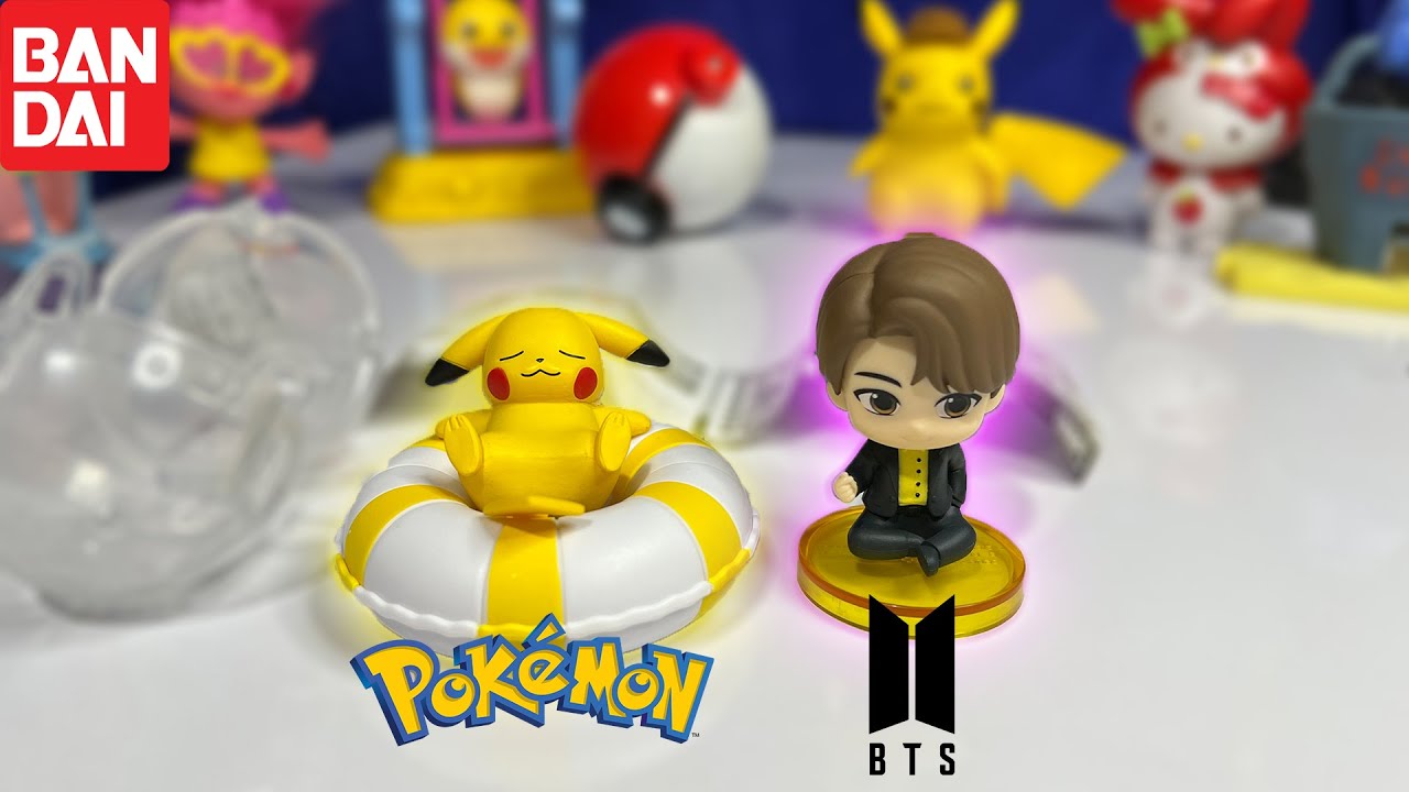 ACTION FIGURE BANDAI POKEMON DAN BTS #mainananak #POKEMON #BTS # ...