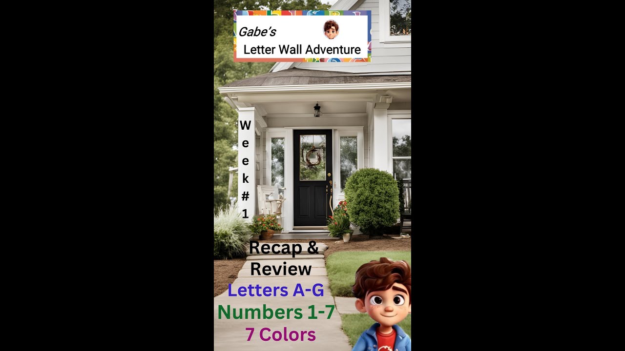 Gabe Adventure - Letter Wall - (8th in the series of 26- alphabet ...