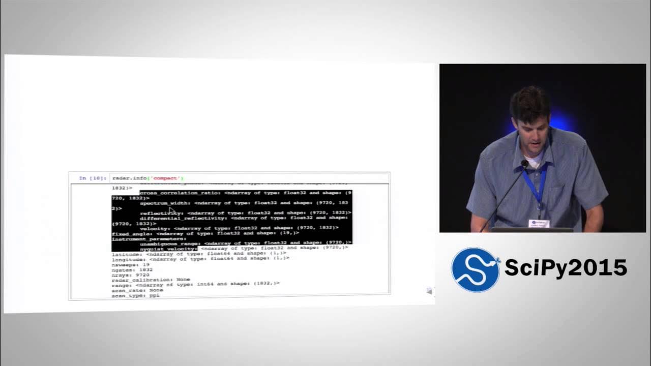 Exploring Open Access Weather Radar with the Python ARM Toolkit | SciPy ...