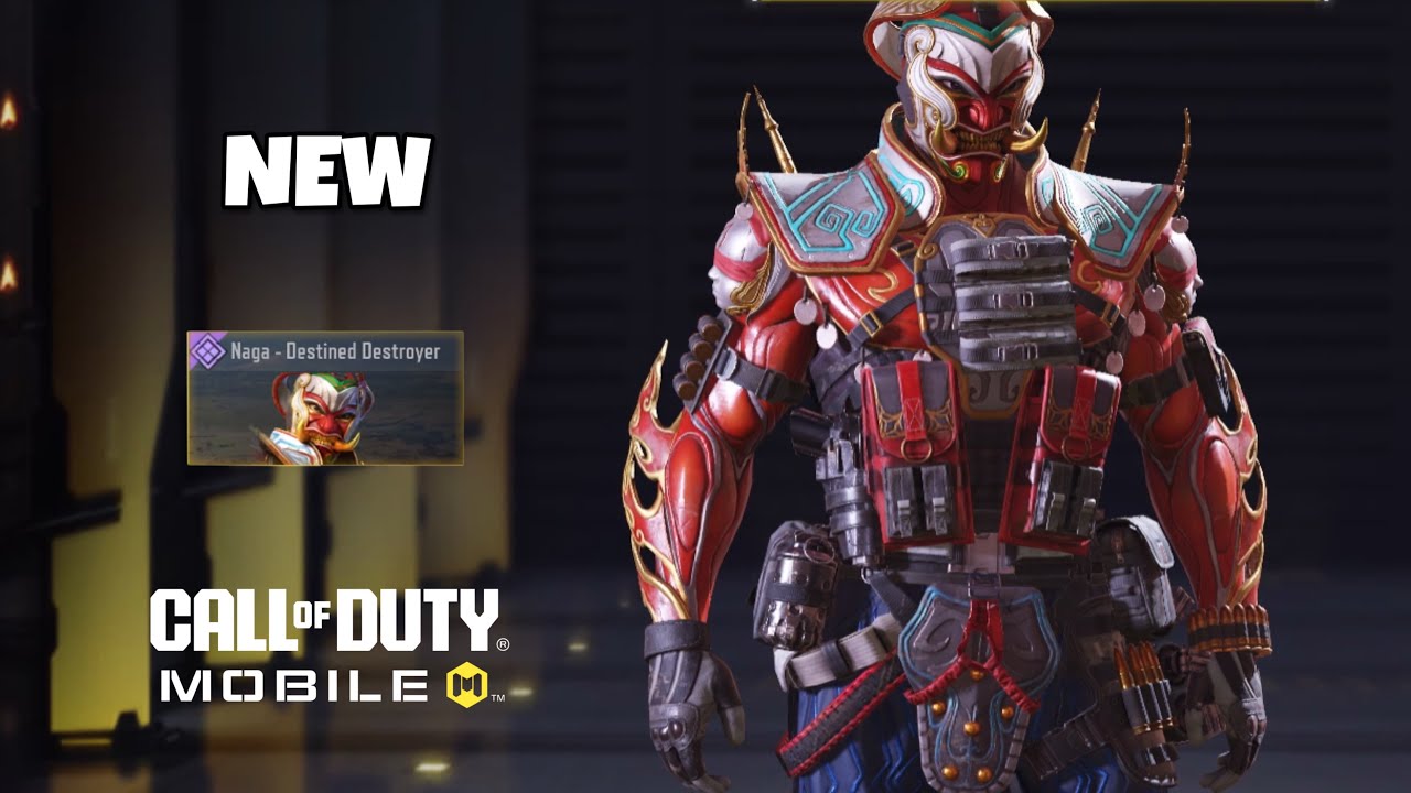 *NEW* Unlock Naga - Destined Destroyed Skin on COD Mobile! - Flaming ...