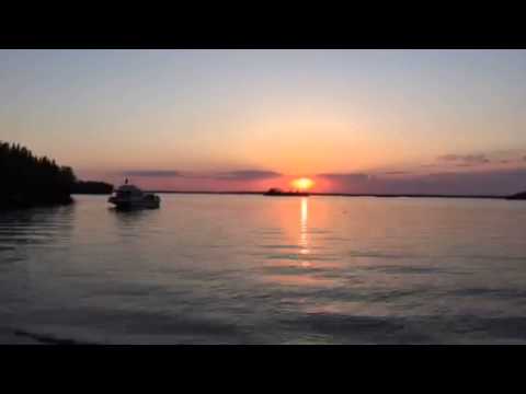 Lake of the Woods, Kenora Ontario sunset - YouTube