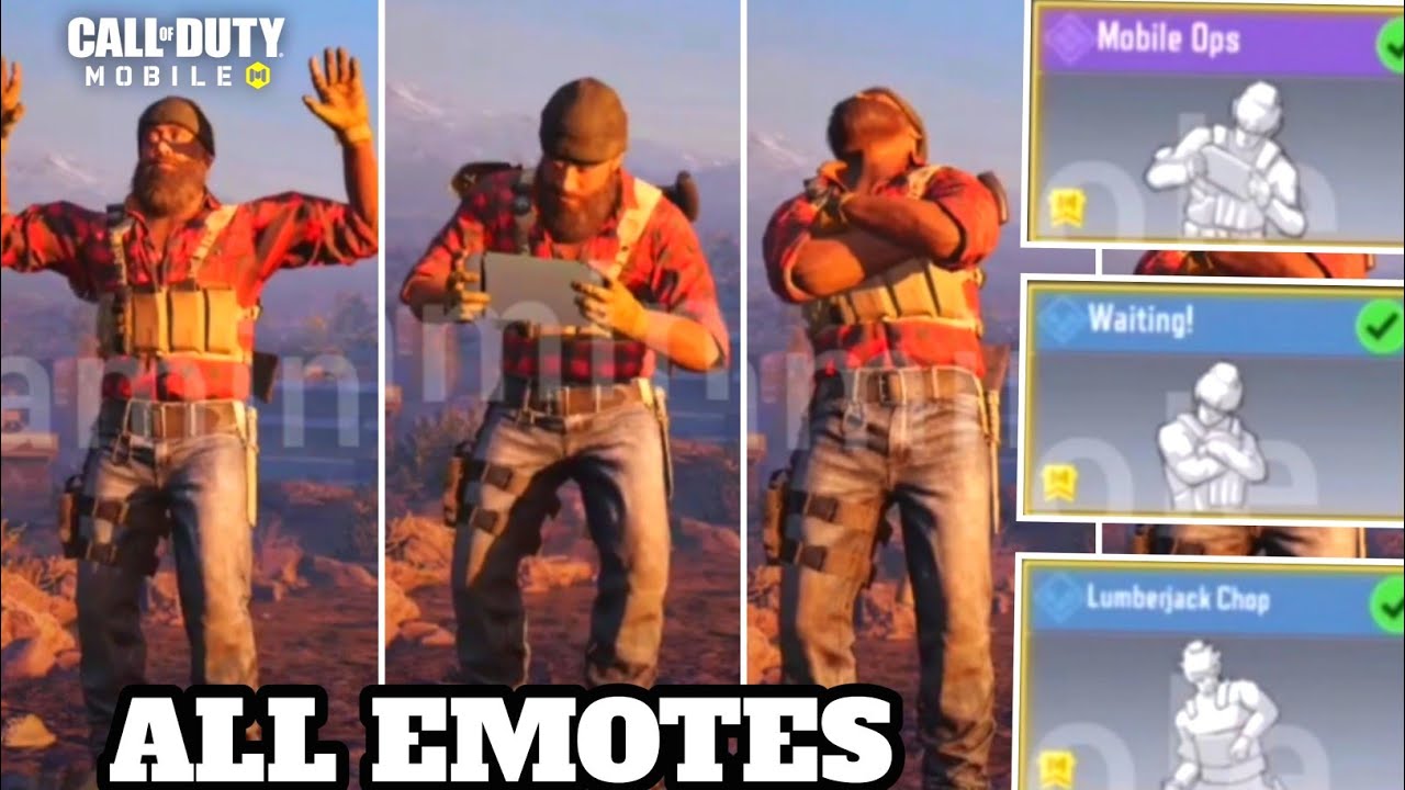 All Season 10 Emotes Coming to the game! Call Of Duty Mobile Season 10 ...