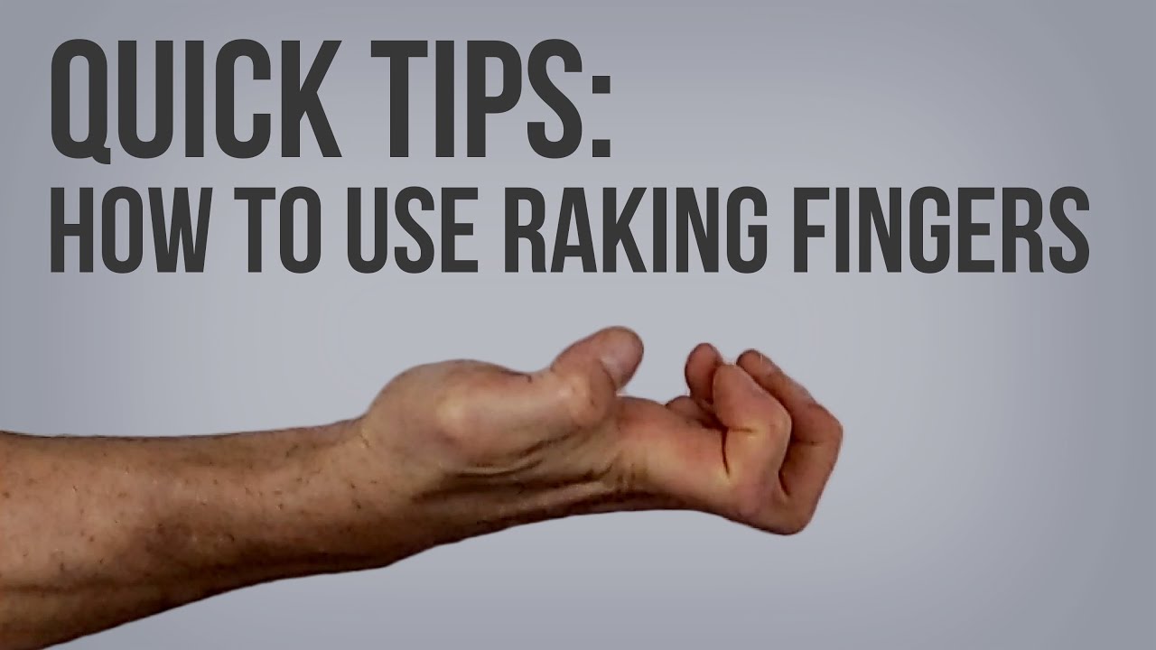 Quick Tips: How to Use Raking Fingers - YouTube