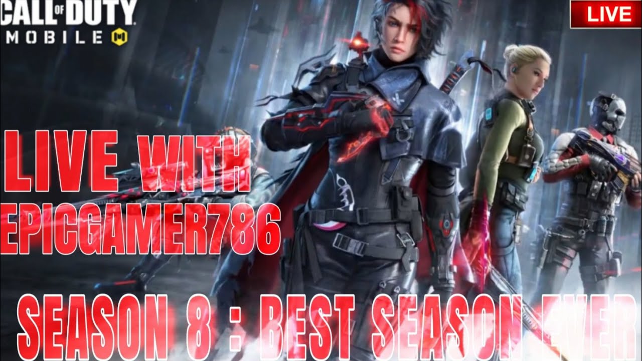 🔴LIVE-CODM NEW BATTLE PASS IS AMAZING 💯🔥 | LIVE CODMOBILE | EPICGAMER786 | - YouTube