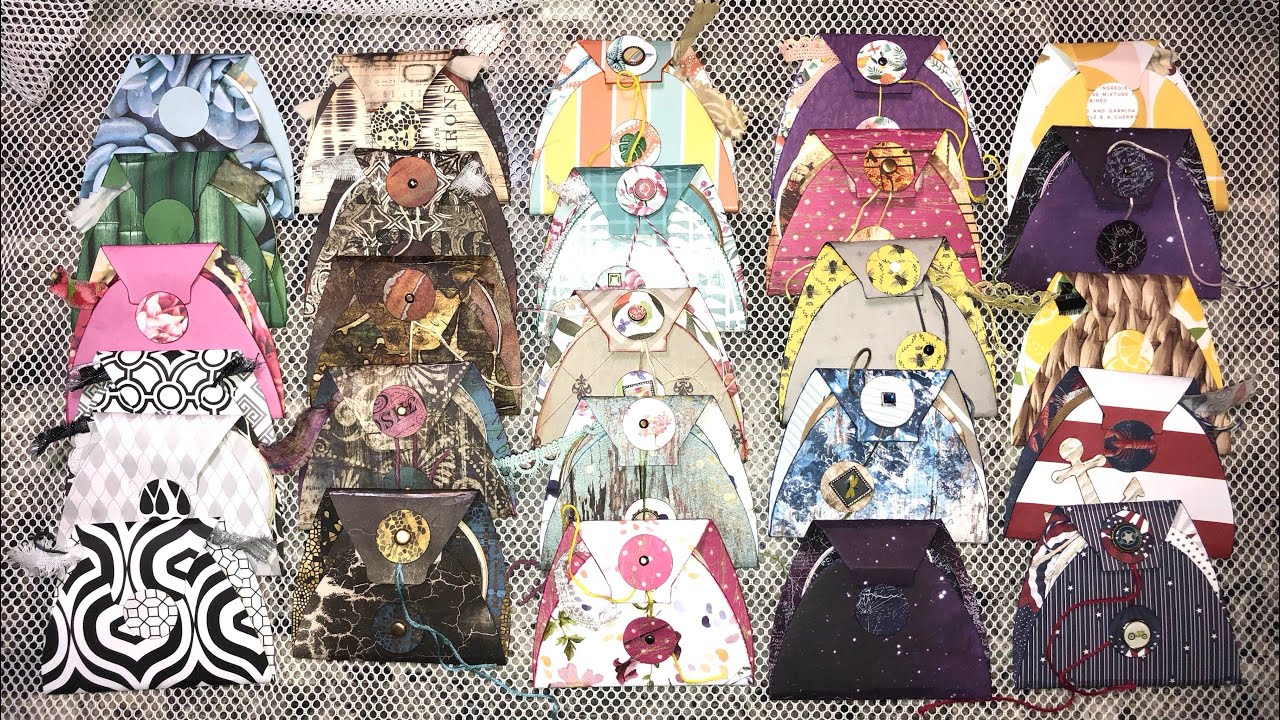 Flip Open Pocket Tuck ! (Finishing Flip Pocket's & making note pads ...