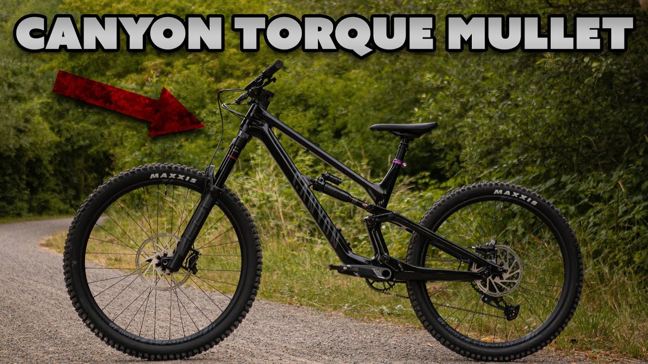 Canyon Torque Mullet CF 7 | Unboxing + Vinyl Wrap - YouTube