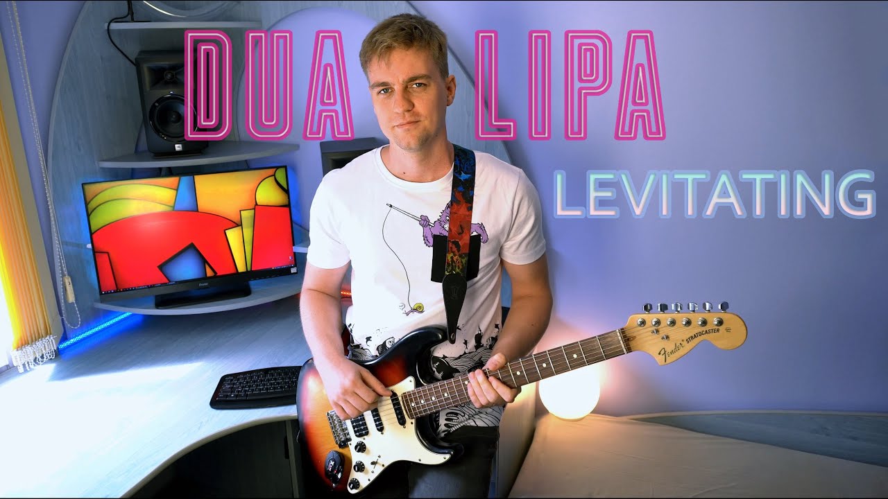 Dua Lipa - Levitating (guitar cover & solo) - YouTube
