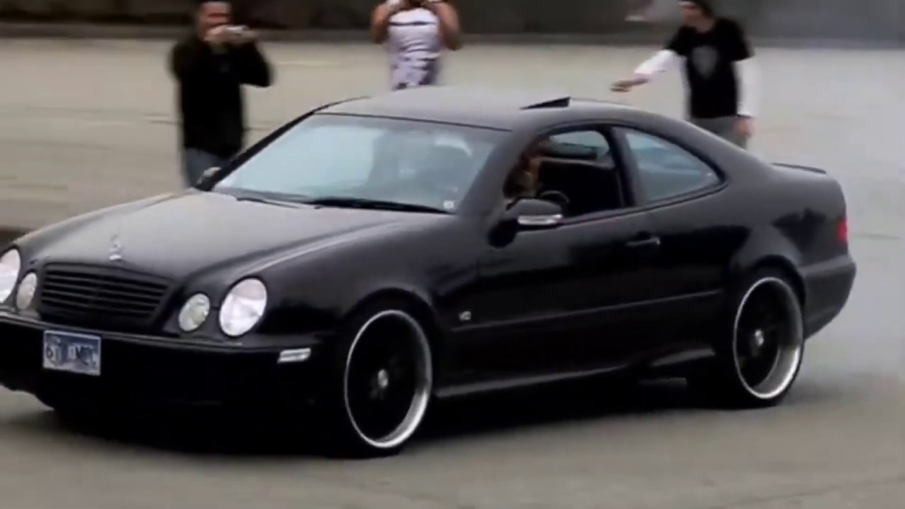 Mercedes Benz CLK Drift - YouTube